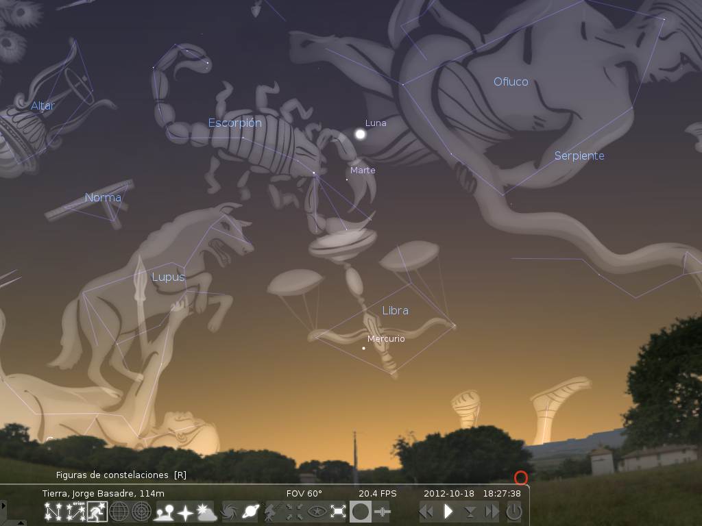 Stellarium, astronomía en Gnu Linux | Archbilly