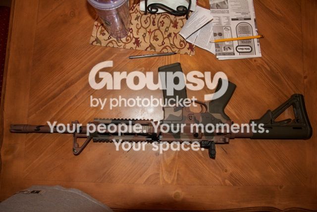 WTT Full Rail Mil Spec Operator MAGPUL OD GREEN CERAKOTE NEW PICS ADDED ...