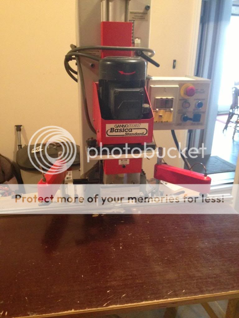 Gannomat hinge boring machine | LumberJocks Woodworking Forum