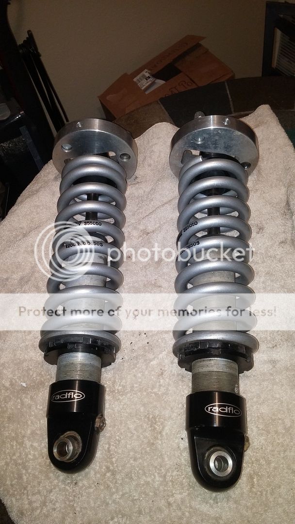 SOLD: Radflo 2.0 OEM Length Coilovers w/650 lb Springs | Second ...